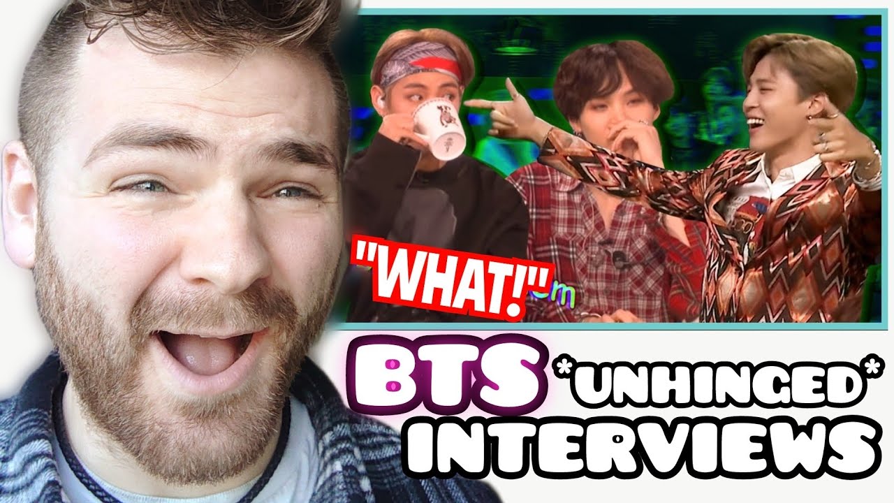 BTS being BTS on talk shows | REACTION!! - YouTube