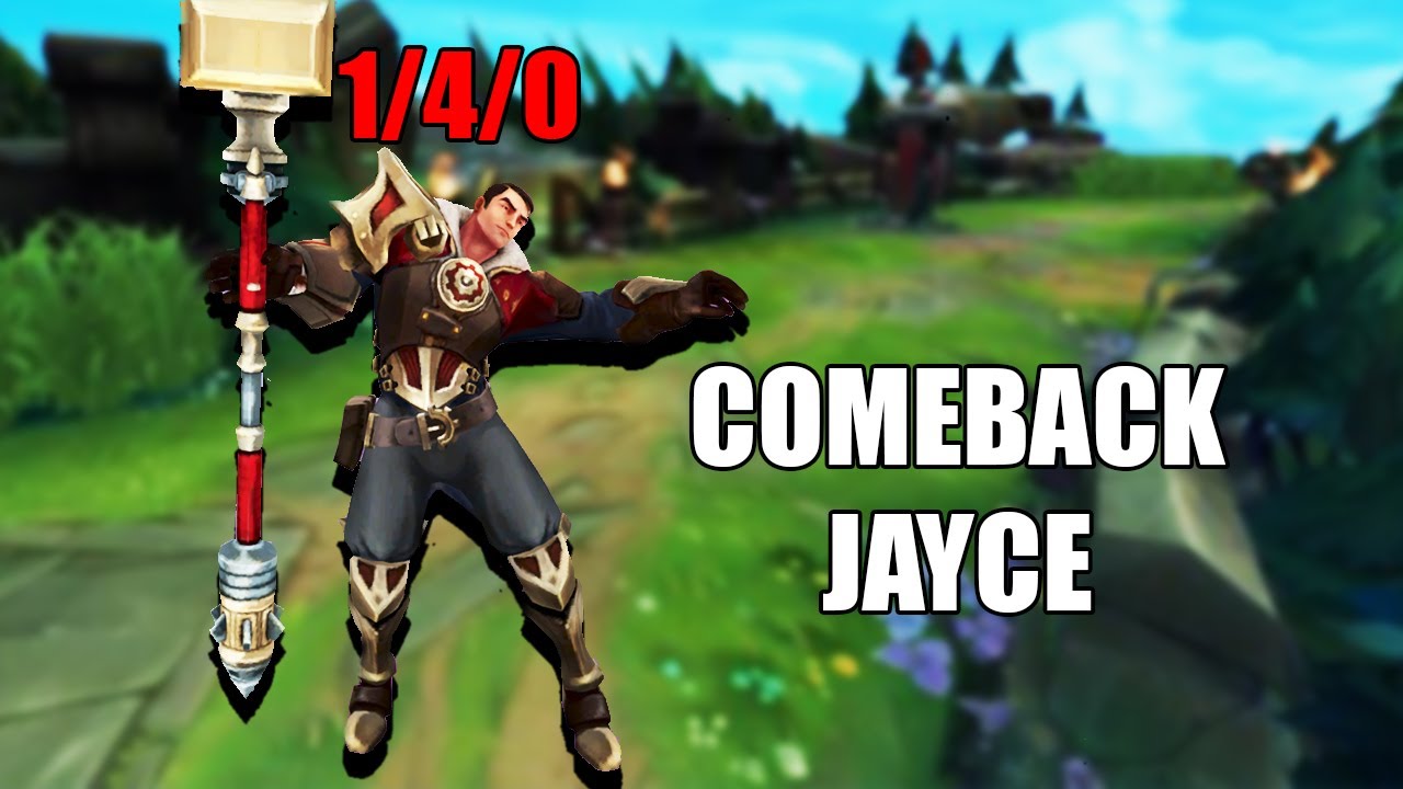 Jayce is the Perfect Champion for Making a Comeback - YouTube