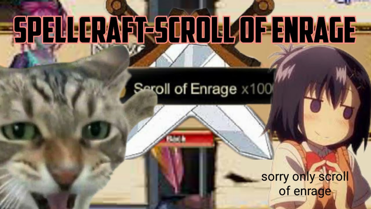 AQW BOT SPELLCRAFT - SCROLL OF ENRAGE - YouTube