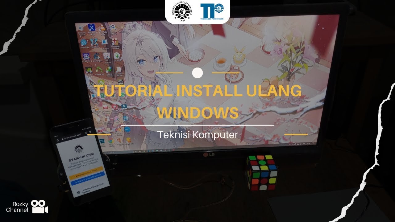 Tutorial Install Ulang Windows - YouTube