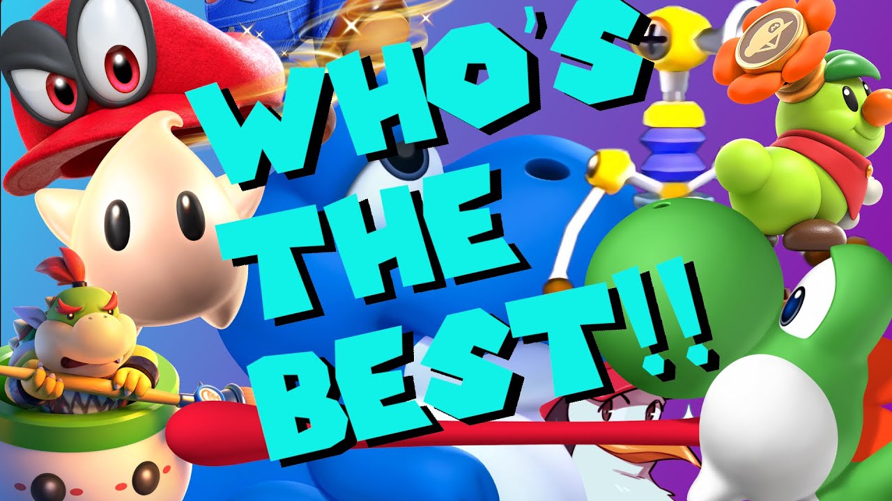 Every Super Mario Partner Ranked (From the 2D/3D Platformers) - YouTube
