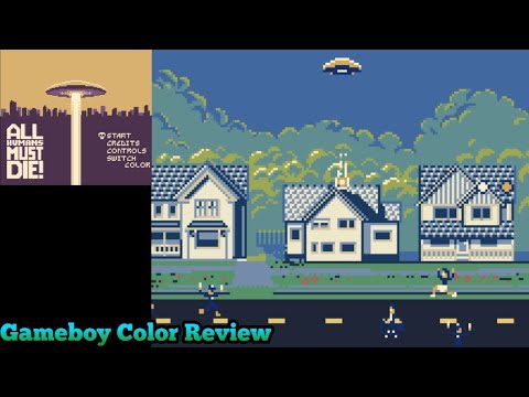All Humans Must Die! Gameboy Color review - YouTube