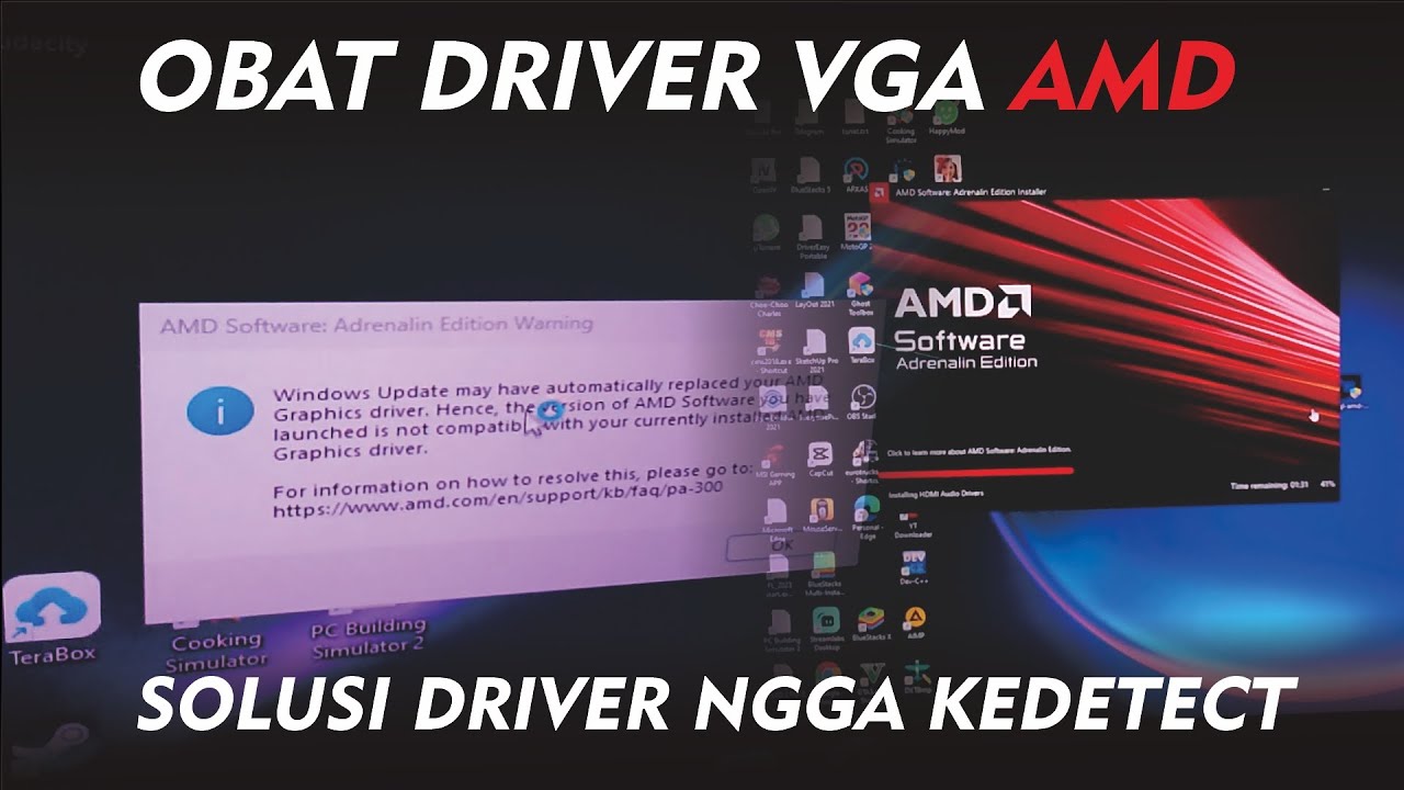 Solusi Driver VGA AMD Tidak Terdeteksi Windows atau Bermasalah - YouTube