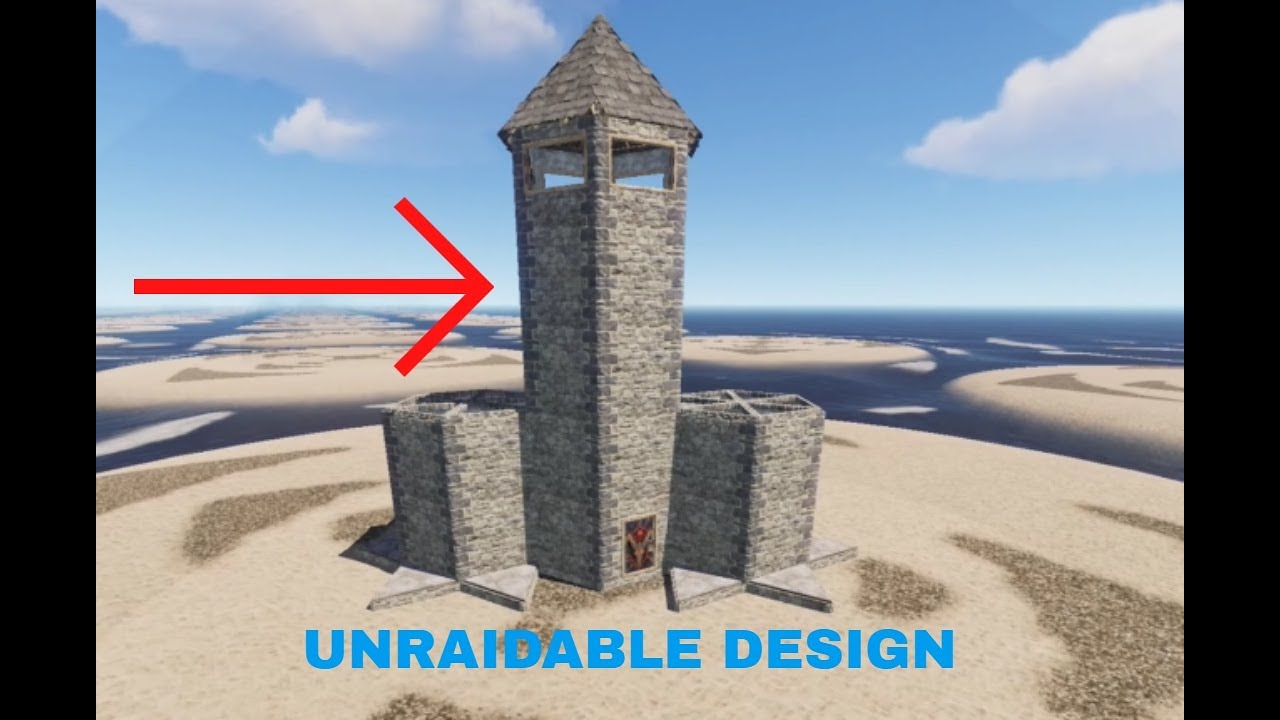 The Penetrator - Rust Furnace Base Design 2021 (100+ ROCKETS) - YouTube