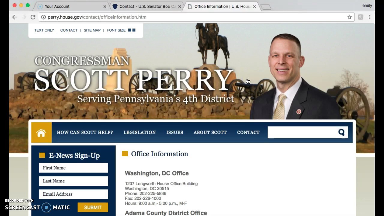 How to Contact Your Local Officials - YouTube