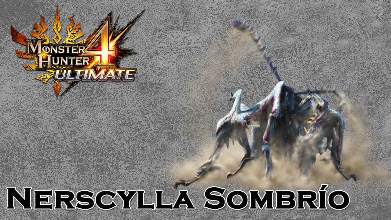 Cazando un Nerscylla sombrío ~ Monster Hunter 4 Ultimate - YouTube