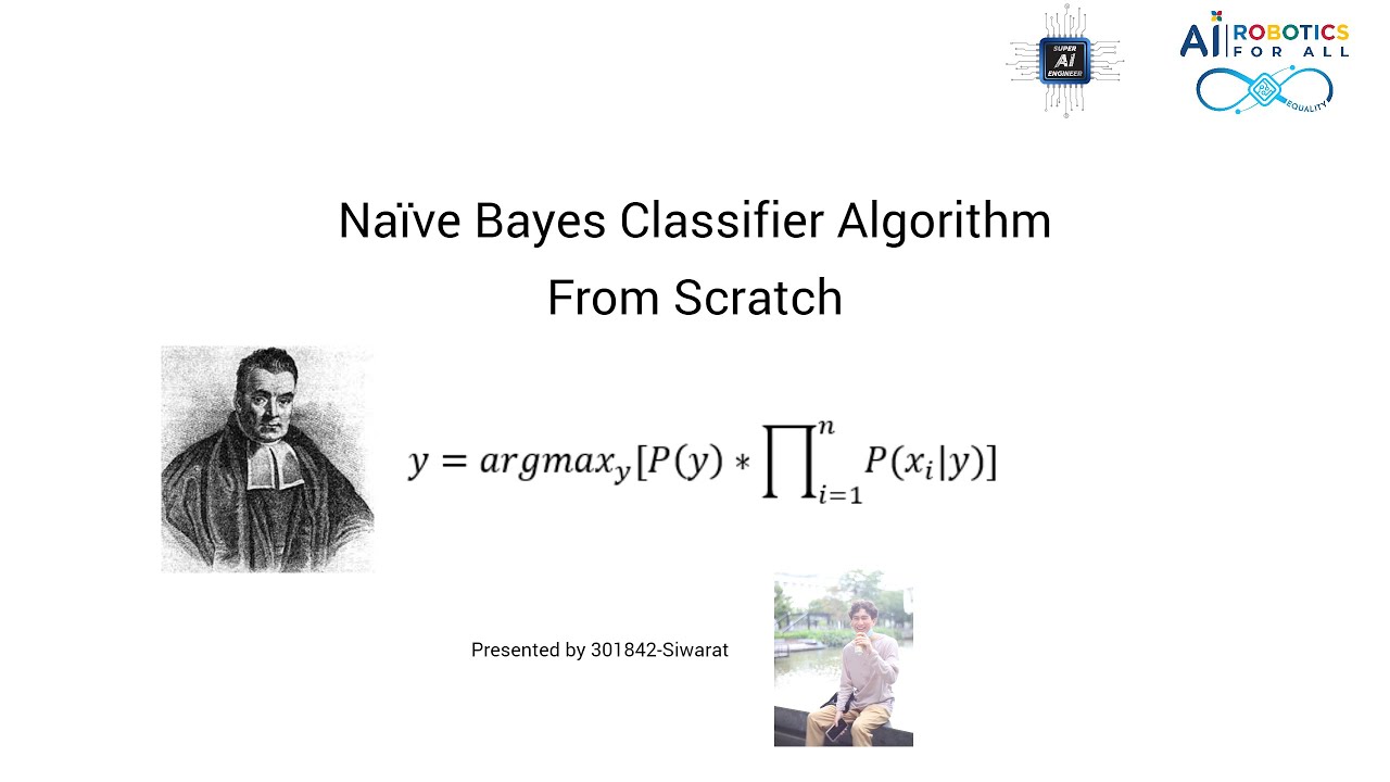 301842 ศิวราช Create Naïve Bayes Classifier Algorithm For Classification Problems From Scratch