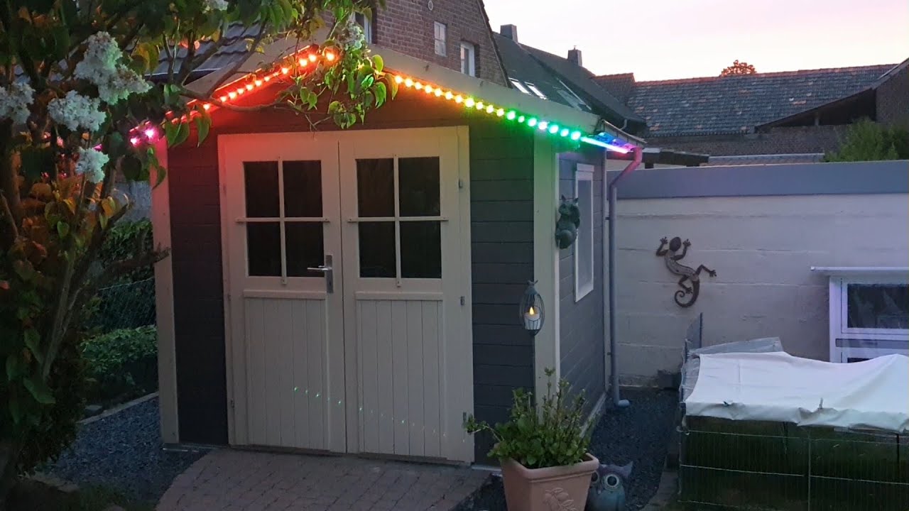 WLED sound reactive woodshed 84 WS2811 RGB LEDs Neopixel ESP32 ...