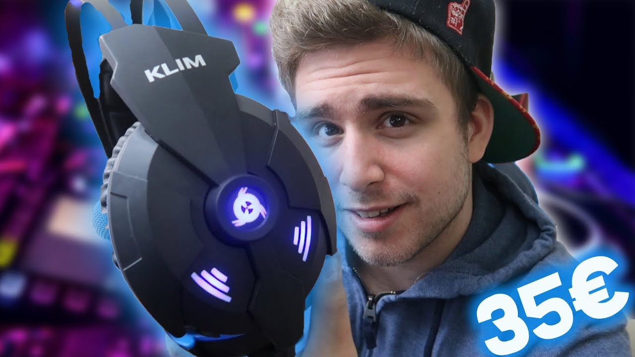 LE MEILLEUR CASQUE GAMER A MOINS DE 40 EUROS ?! |KLIM IMPACT - YouTube