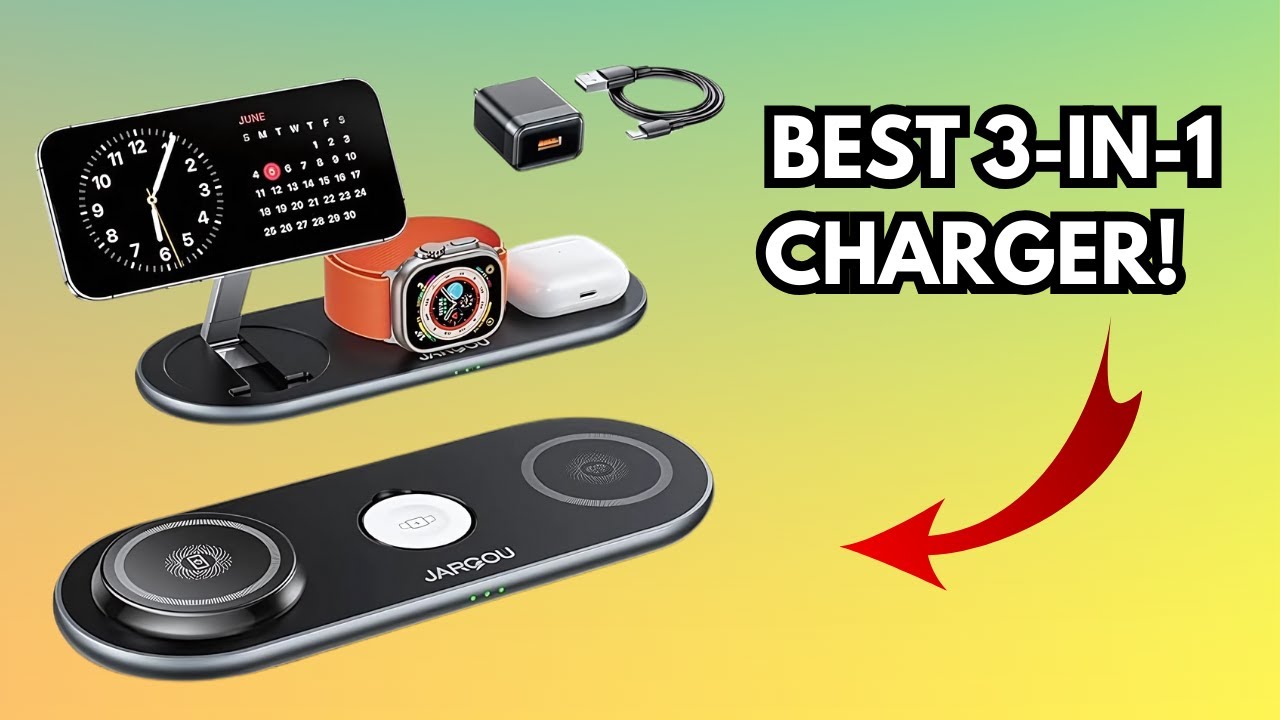 Charge All Your Apple Devices with JARGOU 3-in-1 Charger: Unboxing ...