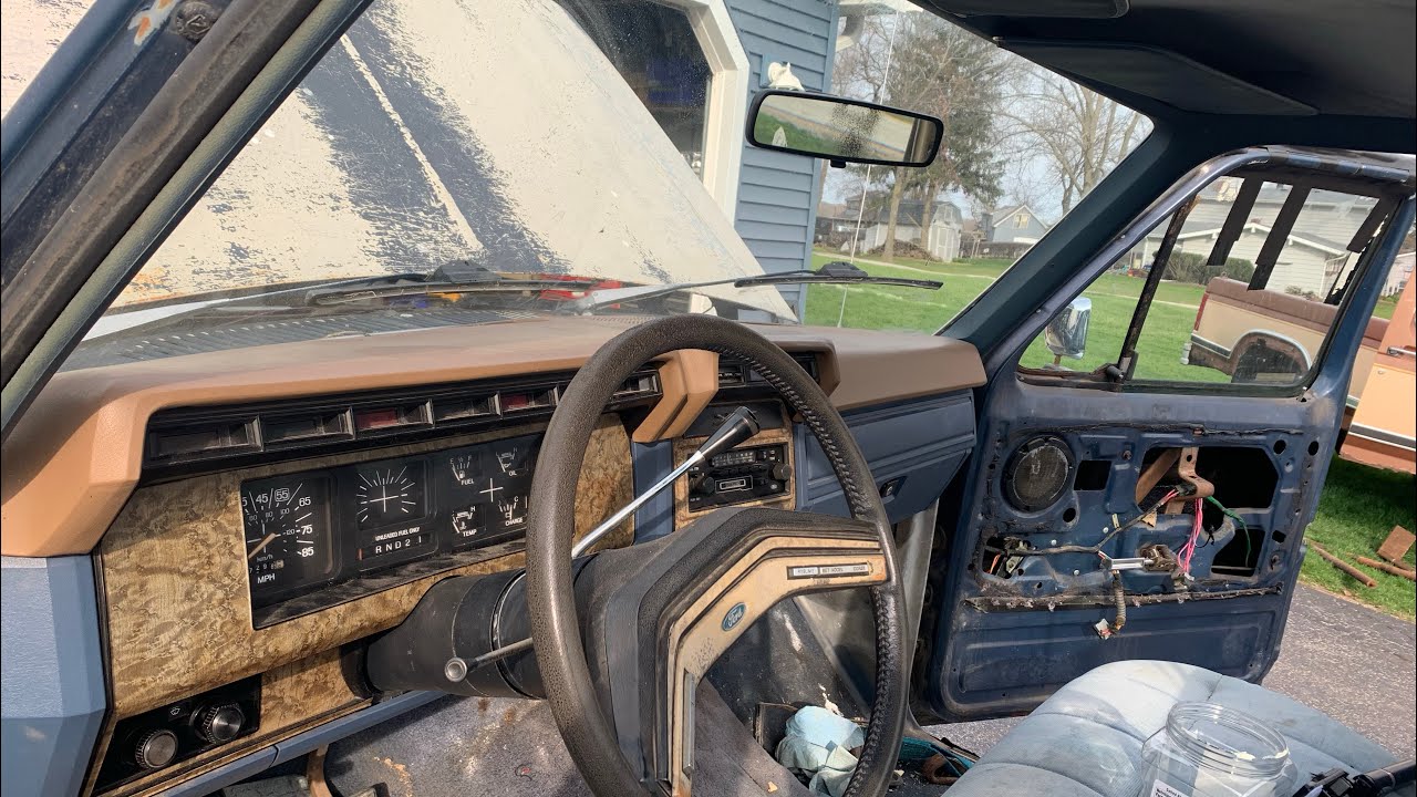 How to replace dash 80-86 ford - YouTube