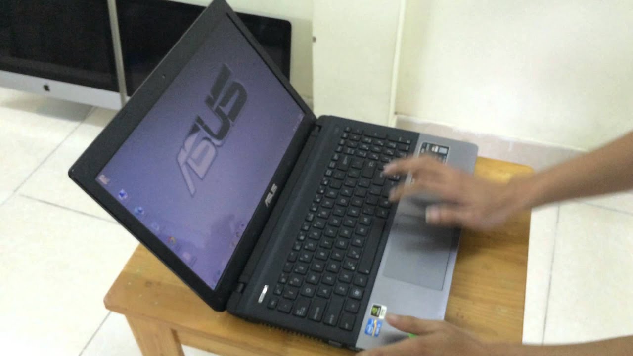 LAPTOP ASUS K55VD i5 - YouTube