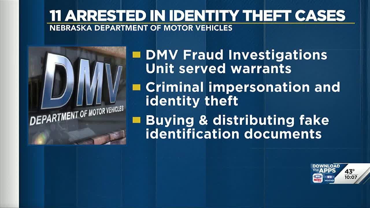 11 suspects arrested in southeast Nebraska following DMV identity theft ...