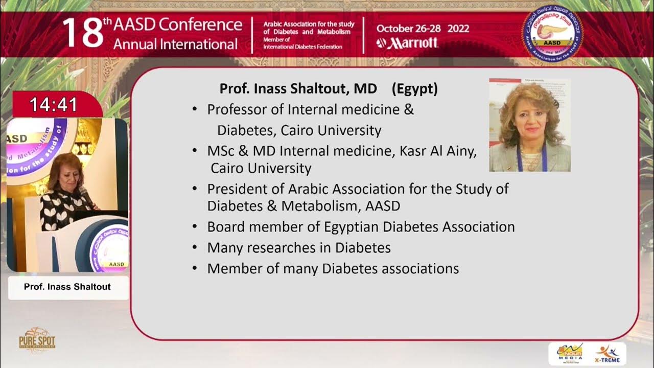 EASD ADA Guidelines 2022 Management of High Risk Group / Prof Inass ...