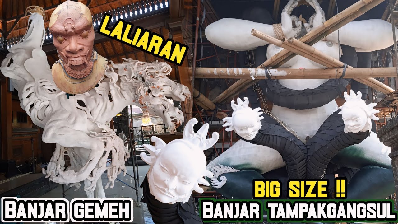 Update ‼️ Ogoh Ogoh 2024 Banjar Gemeh Dan Banjar Tampakgangsul - YouTube