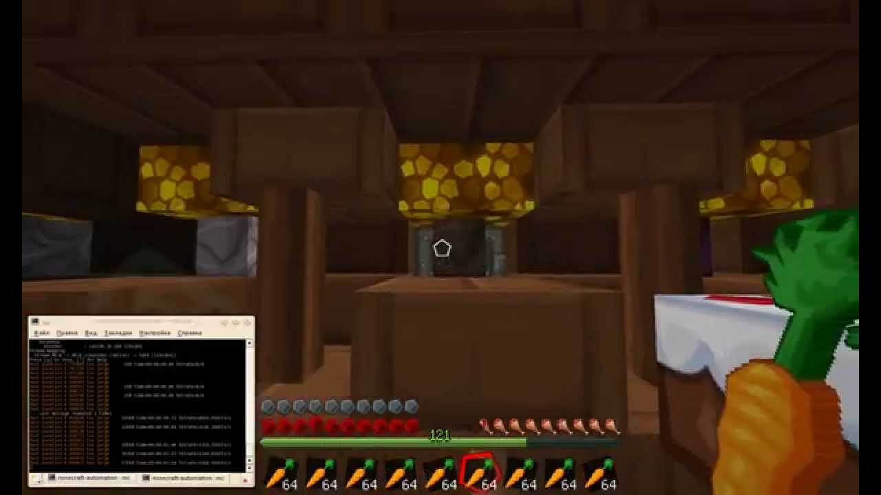[minecraft-automation] Trade with farmer - YouTube