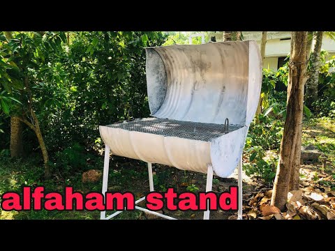 alfaham stand making malayalam | ആൽഫഹം ഗ്രിൽ സ്റ്റാന്റ് ഉണ്ടാക്കിയാലോ