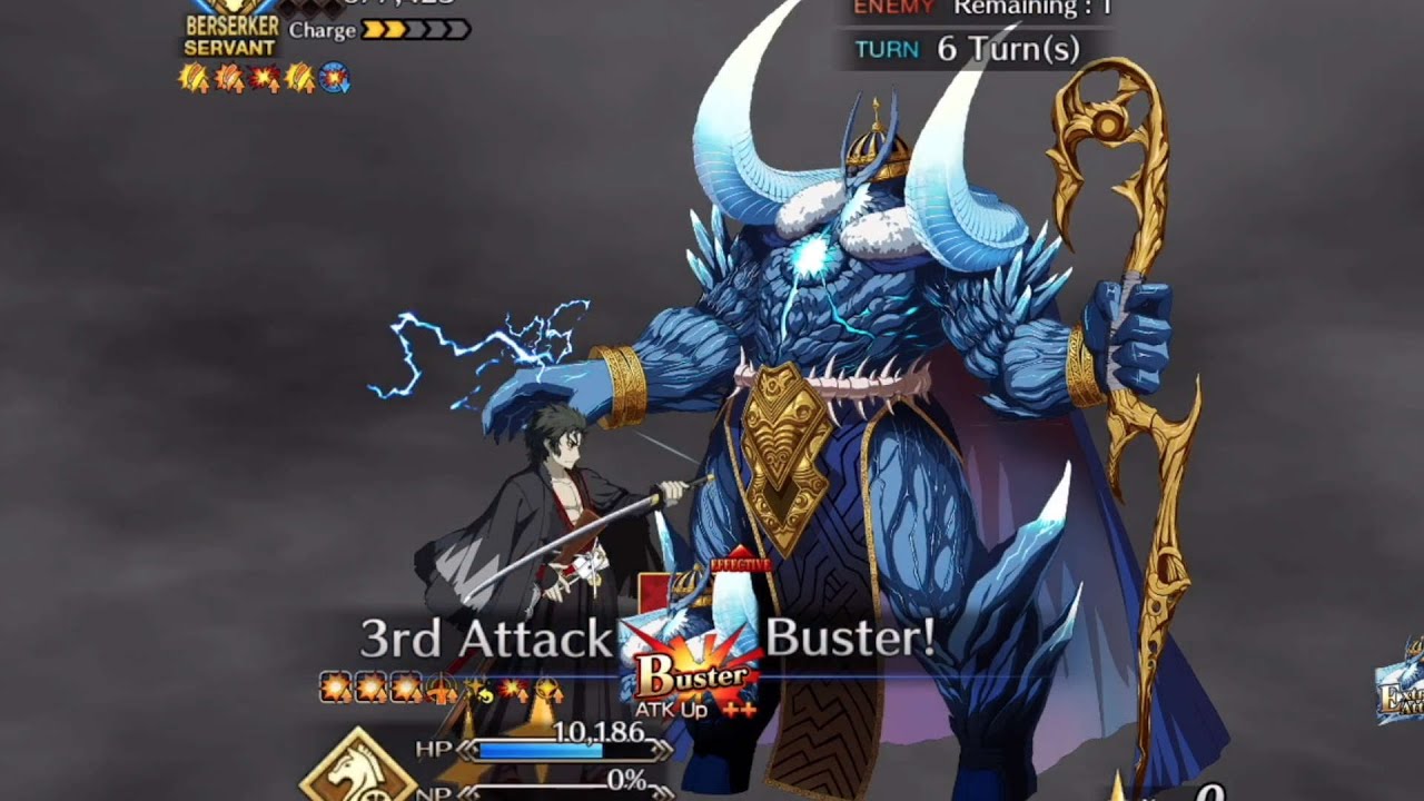 FGO[NA] Guda Guda 2 rerun Challenge Quest - Ivan the Terrible solo ~The ...