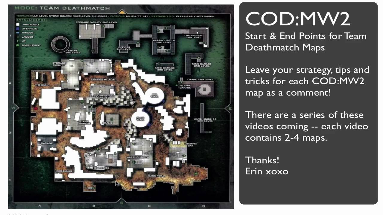 Call of Duty: Modern Warfare 2 - Quarry & Invasion Maps - YouTube