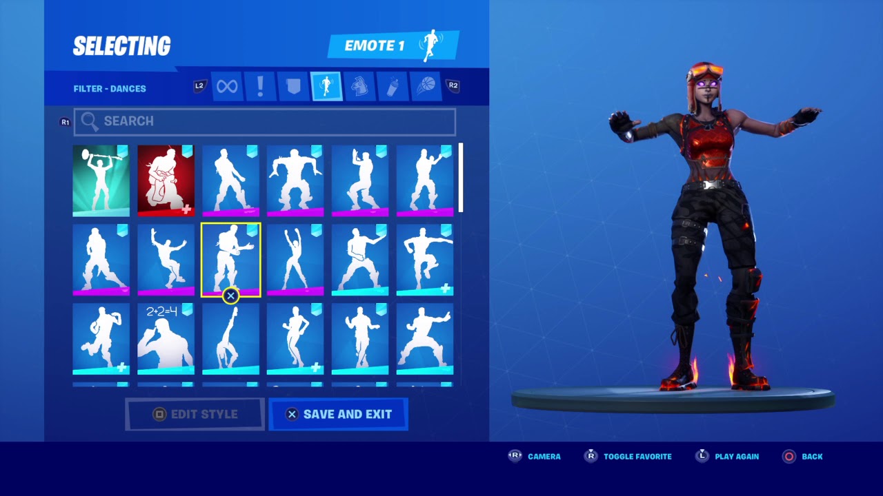 Fortnite All my emotes part 1 - YouTube
