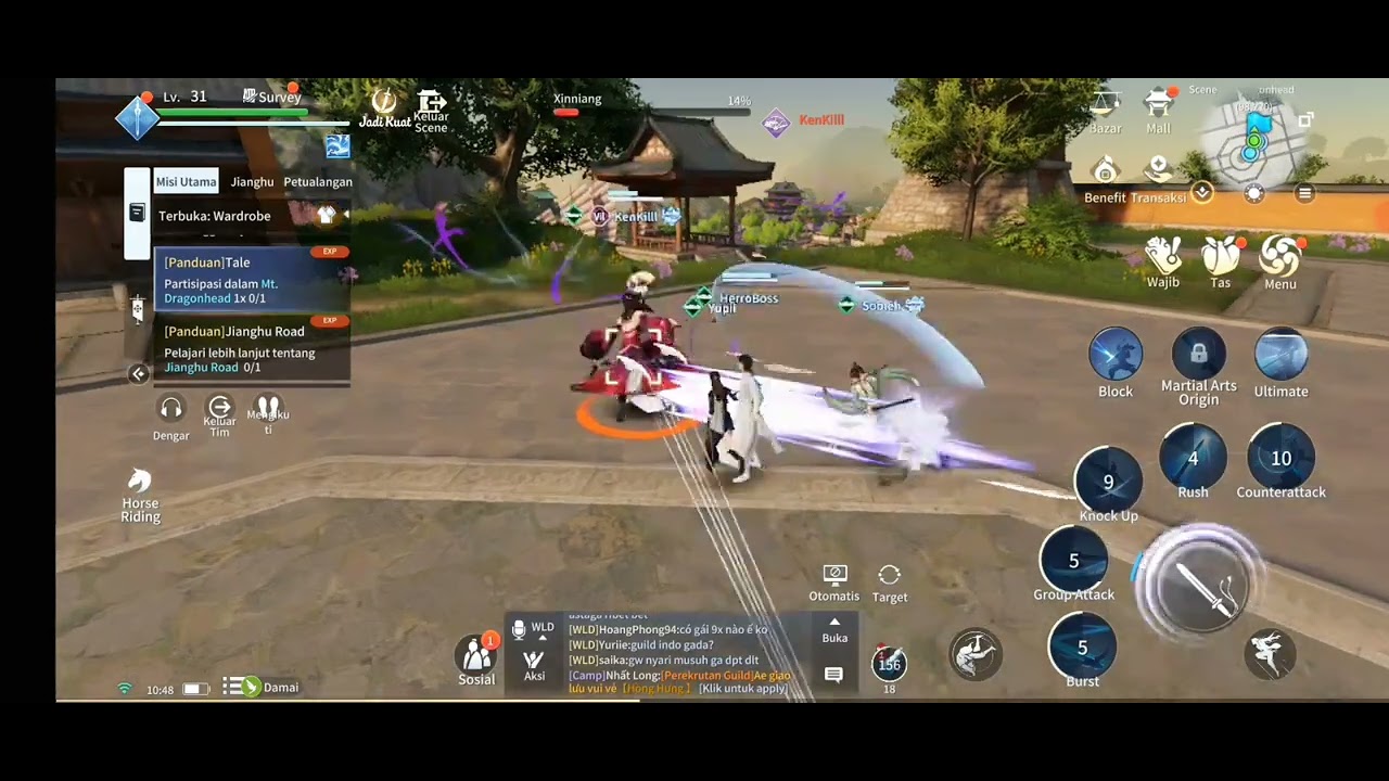 Moonlight Blade M, Raid Boss - YouTube