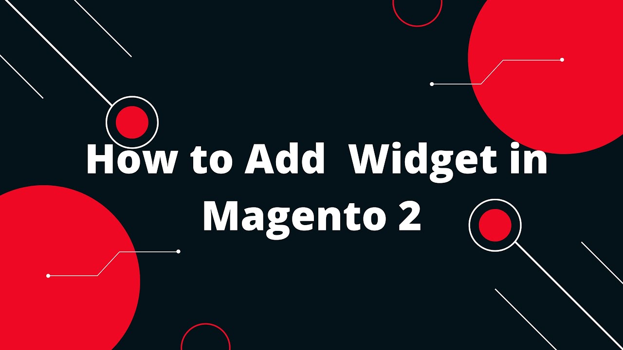 Magento 2 Tutorial in Hindi #21 How to Add Widget in Magento 2 - YouTube