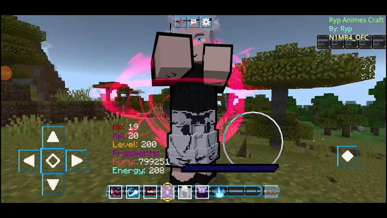 ryp anime craft in minecraft luffy gear5 and other transformation with ...