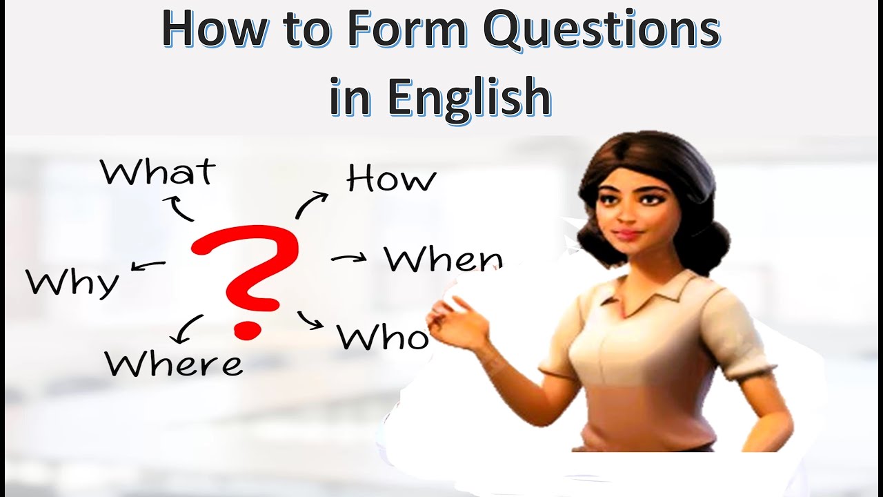 How to Form Questions in English | English Conversation Practice - YouTube
