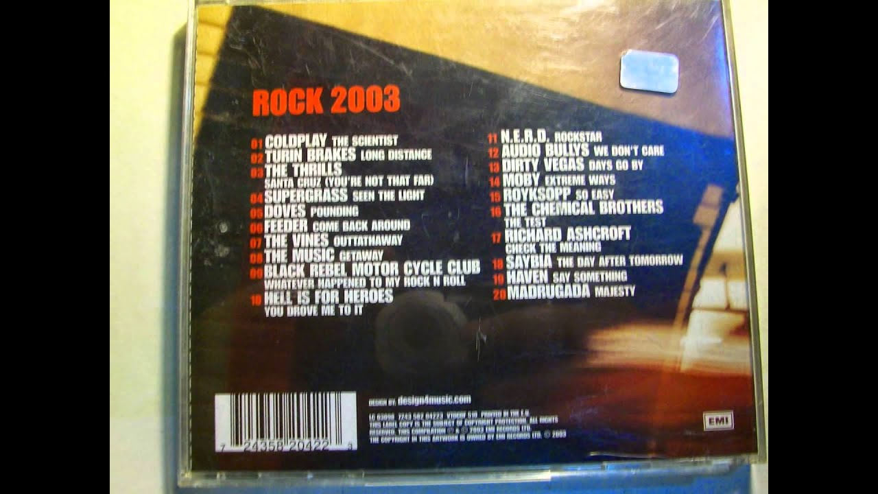ROCK 2003 COMPILATION CD - YouTube