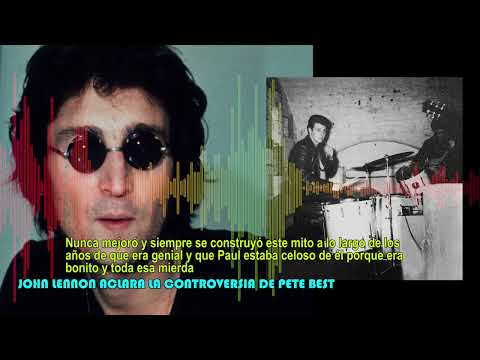 JOHN LENNON aclara la controversia sobre PETE BEST