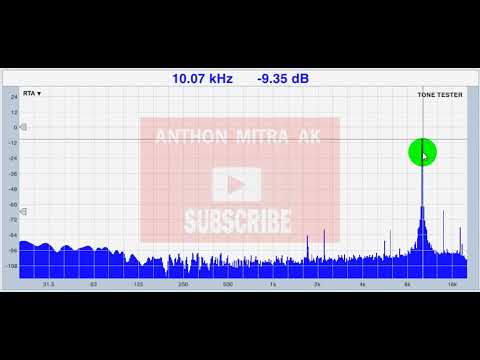 10.000Hz (10 KHz) TONE TESTER (1 MINUTE) | UNTUK CHECK RESPON SPEAKER ...