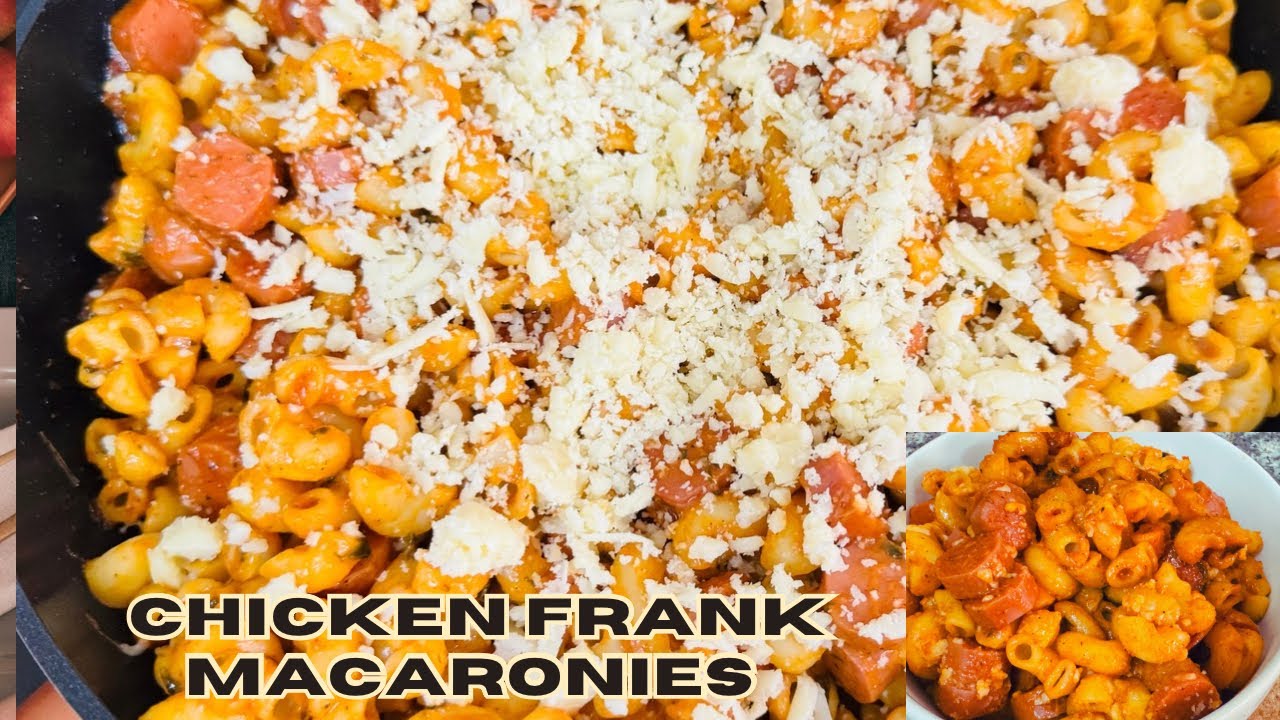 Chicken Franks Macaronies-Creamy Chicken Sausages Macronies - YouTube