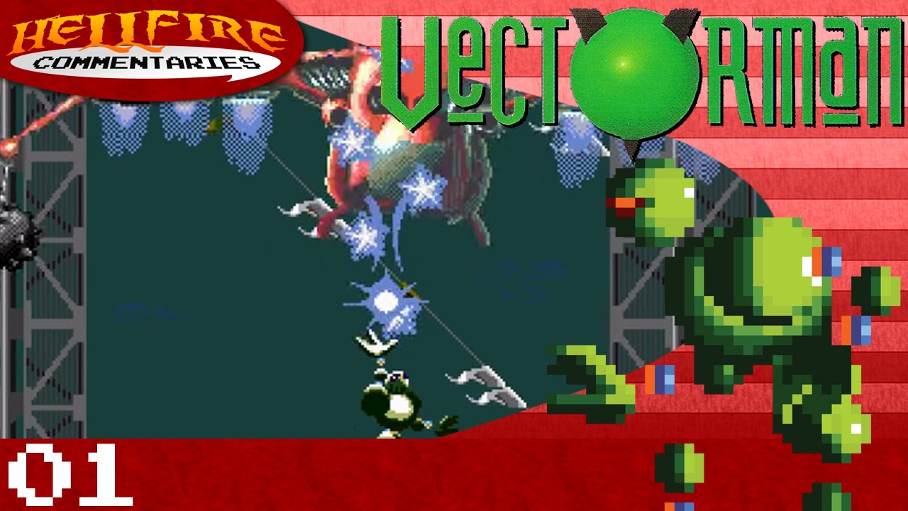 Vectorman playthrough [Part 1: Warhead Strikes Back] - YouTube