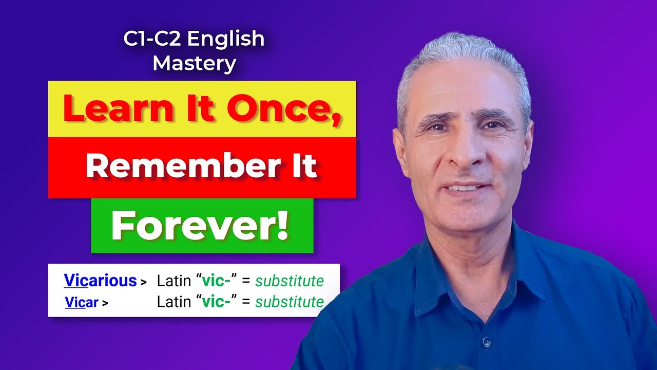 Master C1-C2 English Vocabulary: Understanding ‘Vicarious’ in Detail ...