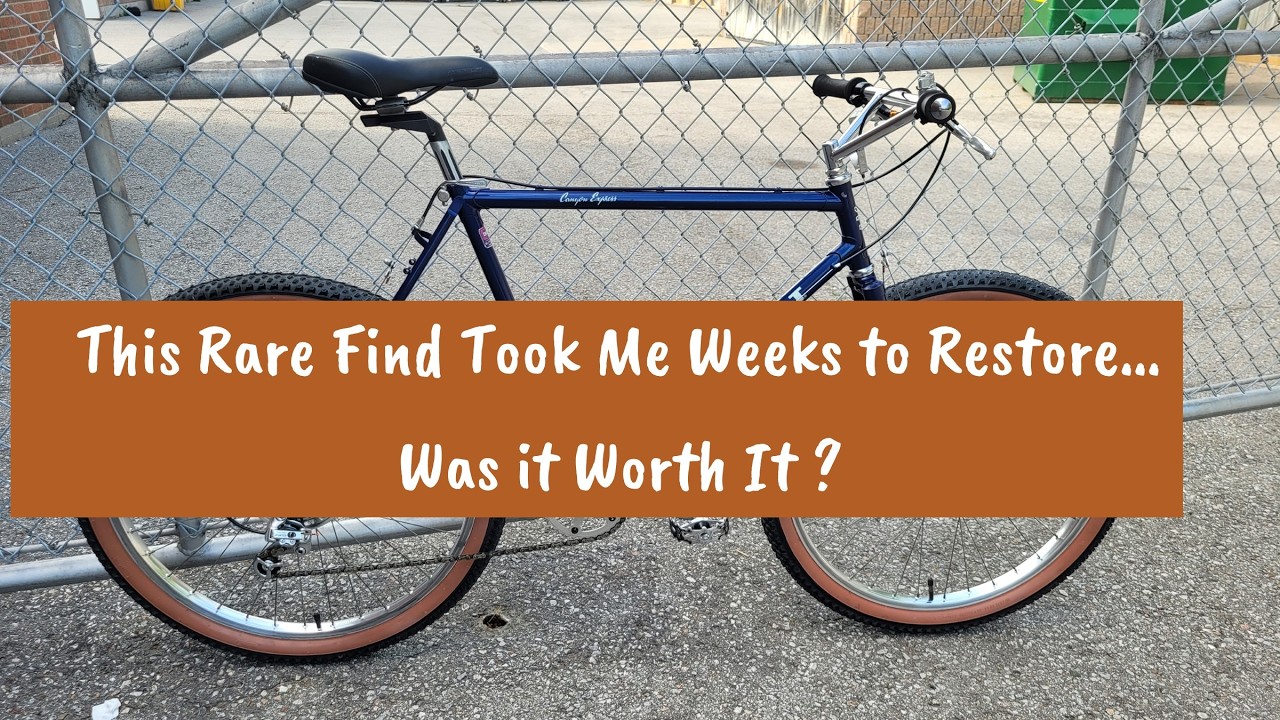 Restoring a Rare Vintage Bike— Every Part, No Paint! - YouTube