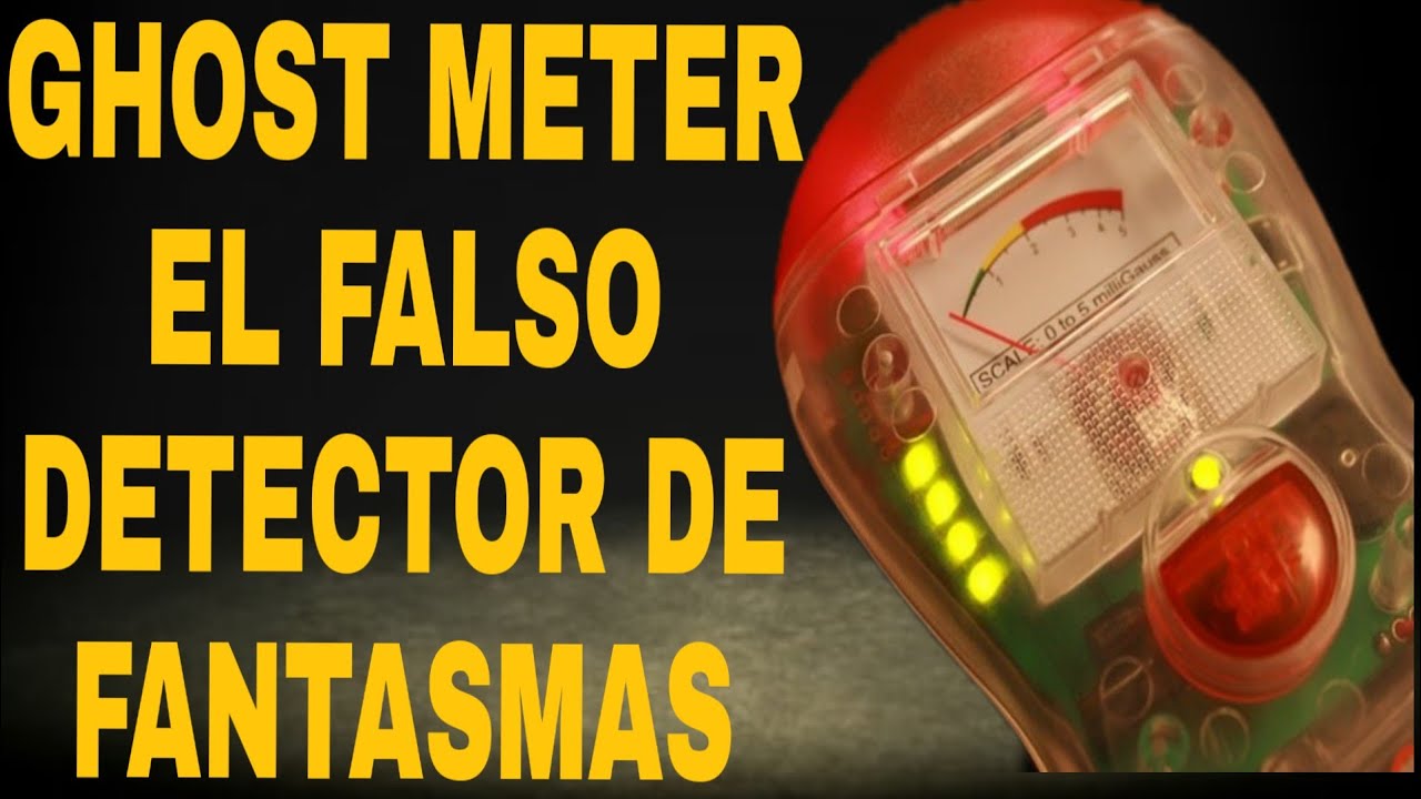 GHOST METER EN REALIDAD DETECTA FANTASMAS?? - YouTube