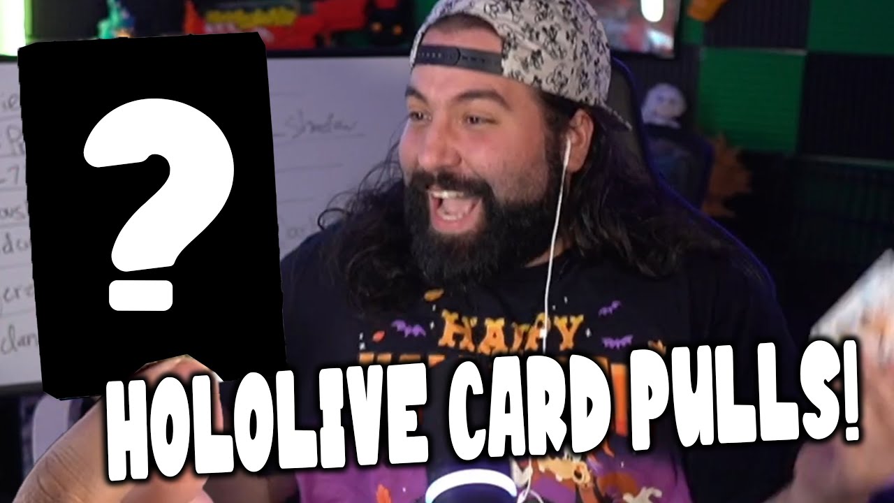 I Opened Boxes Of Holofest 2022 Hololive Playing Cards & This Happened ...