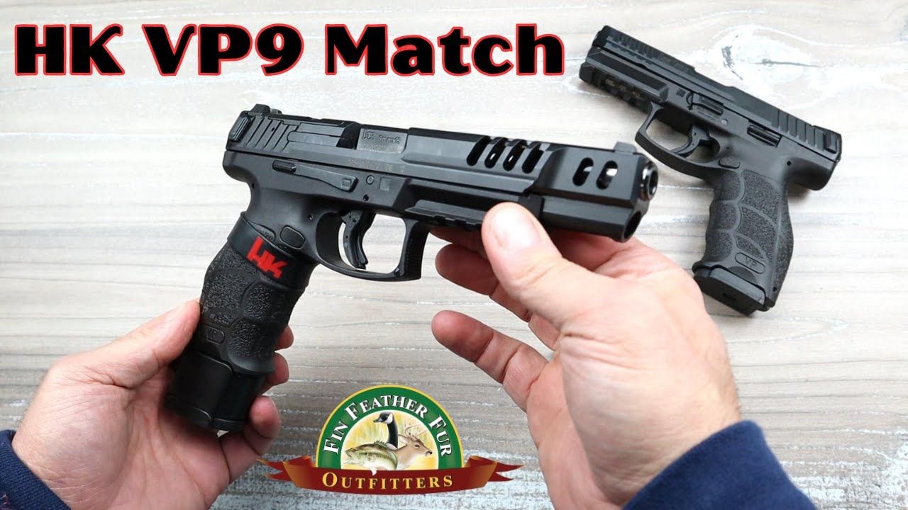 HK VP9 Match with 20 Round Mags - YouTube
