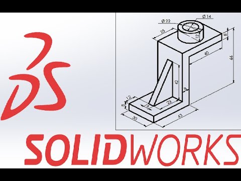 3D Drawing in SOLIDWORKS in Arabic - YouTube