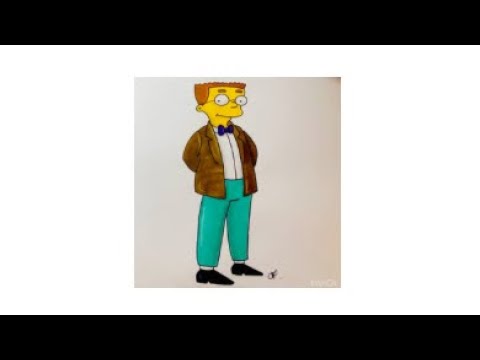 How to draw Simpson | drawing | step by step - YouTube