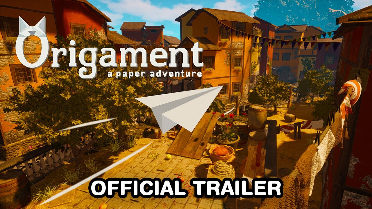Origament: A Paper Adventure | 3D Platformer As A Piece Of Paper ...