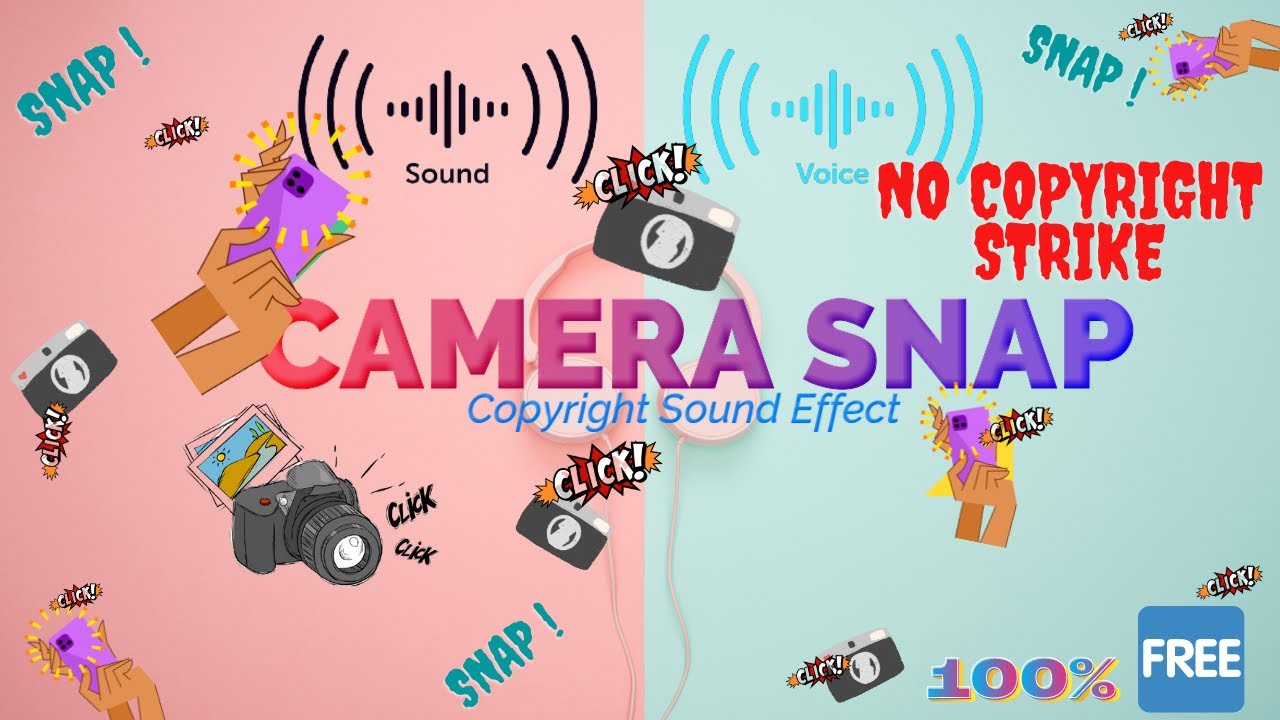 CAMERA SNAP🔥👍🏻Sound Effects Background Music😱 🔊No Copyright Strike 100% ...