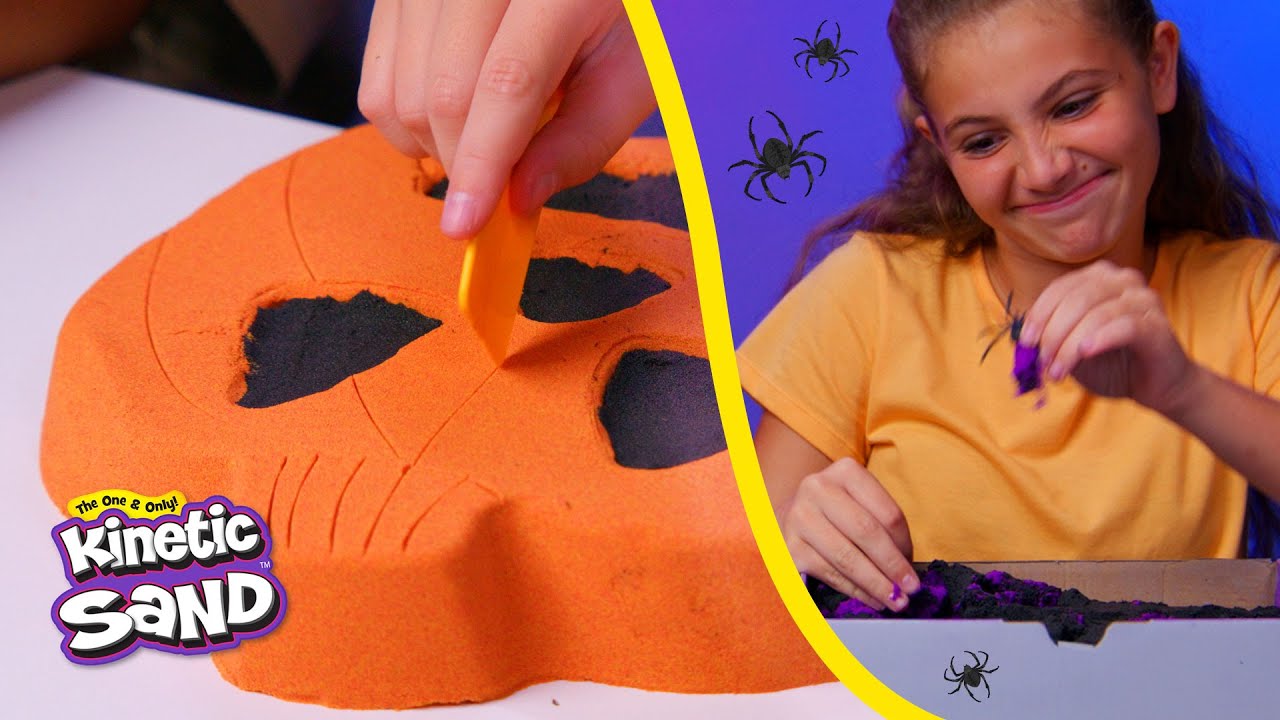 Kinetic Sand Ghost Busting 👻| More with Kinetic Sand | Halloween ...