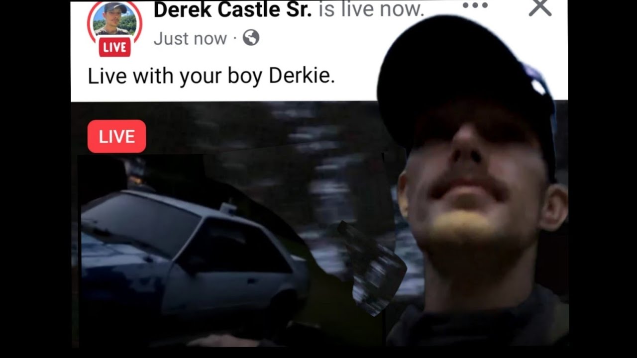Deleted Derek Derkie Castle Facebook Live 8/14/24 Live with ya boy ...