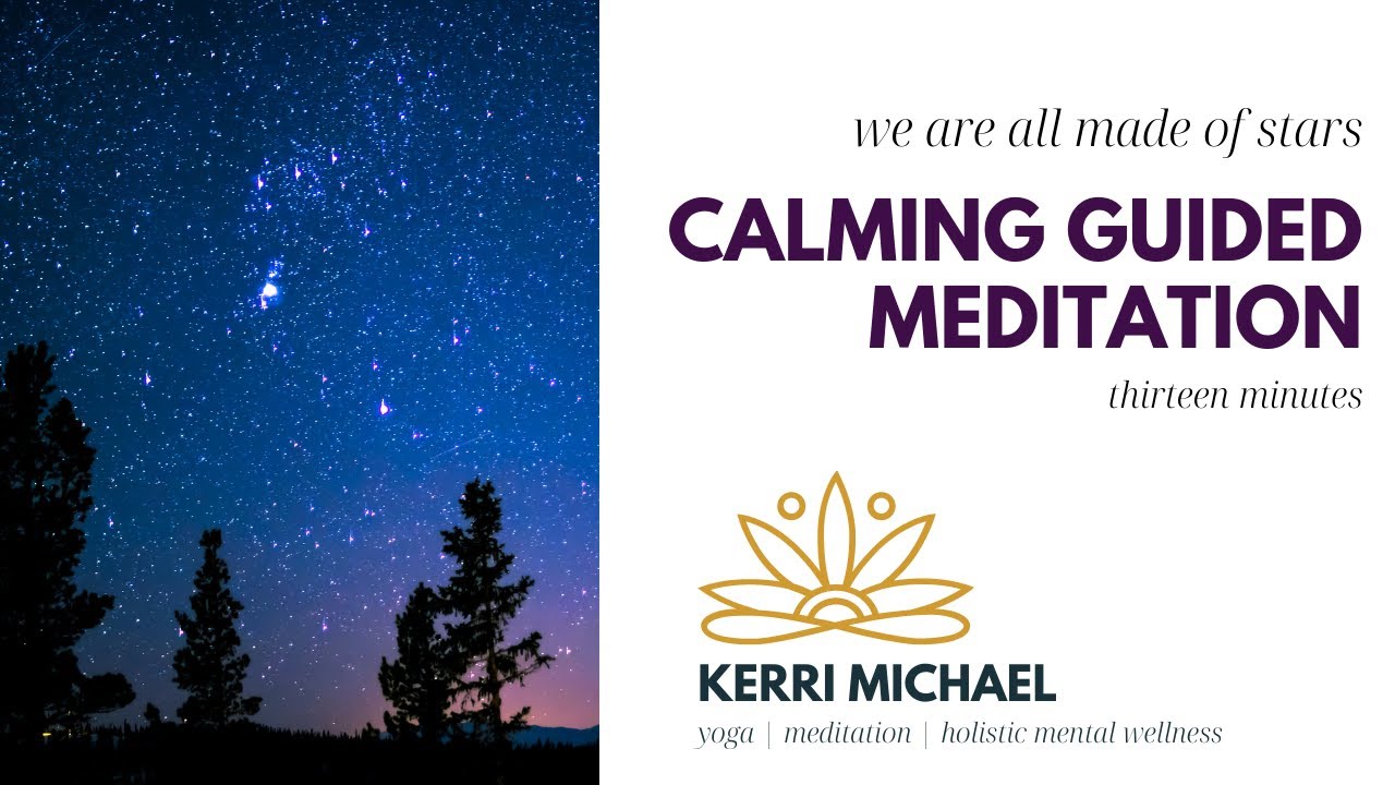 CALMING GUIDED MEDITATION | 13 Minutes | mindfulness meditation - YouTube