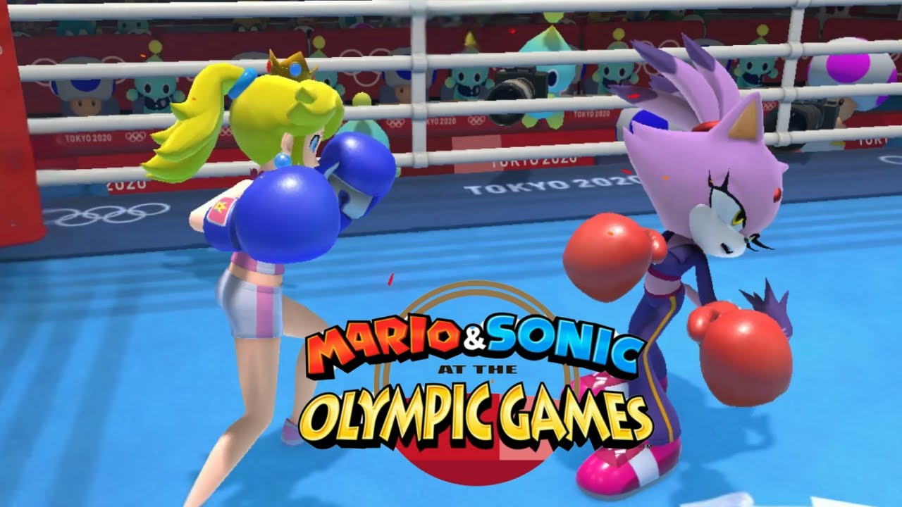 Boxing Hard Gameplay Mario & Sonic At The Olympic Games Tokyo 2020 ...