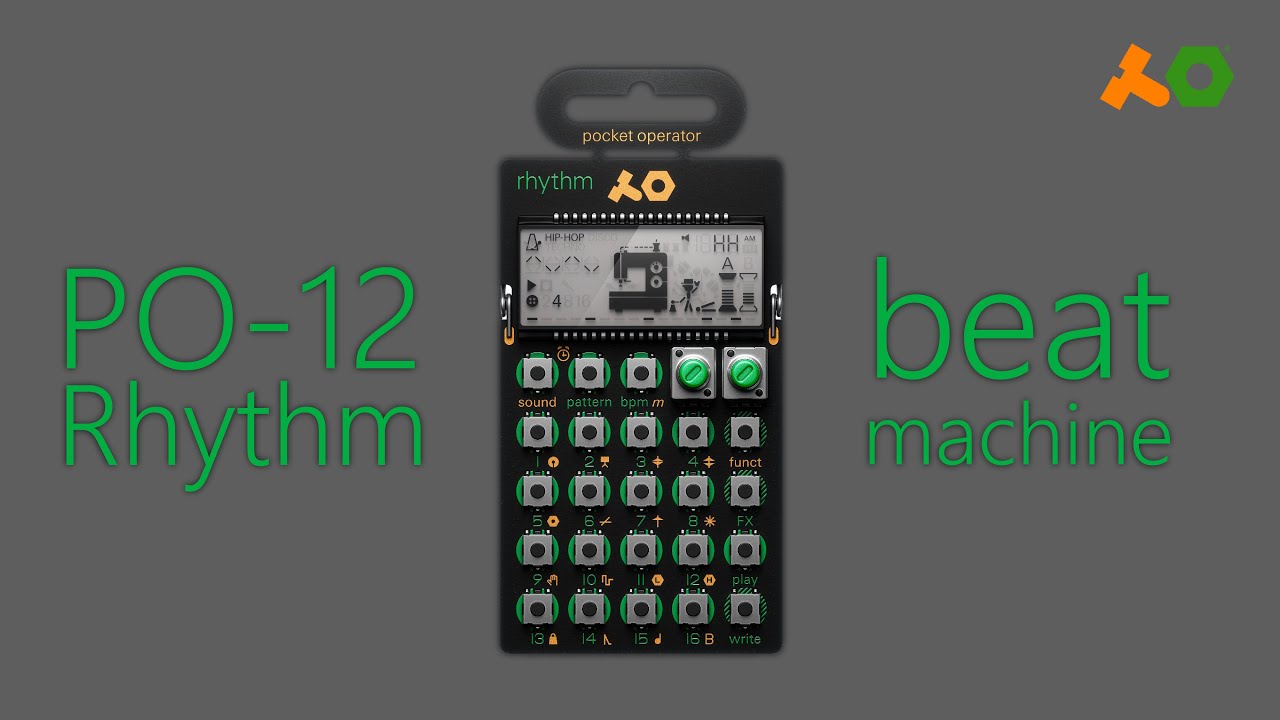 PO-12 Rhythm by Teenage Engineering - YouTube