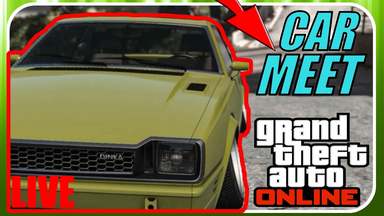 GTA 5 ONLINE LIVE CAR MEET CAR SHOW CRUISE / TOPG / PS4 - YouTube