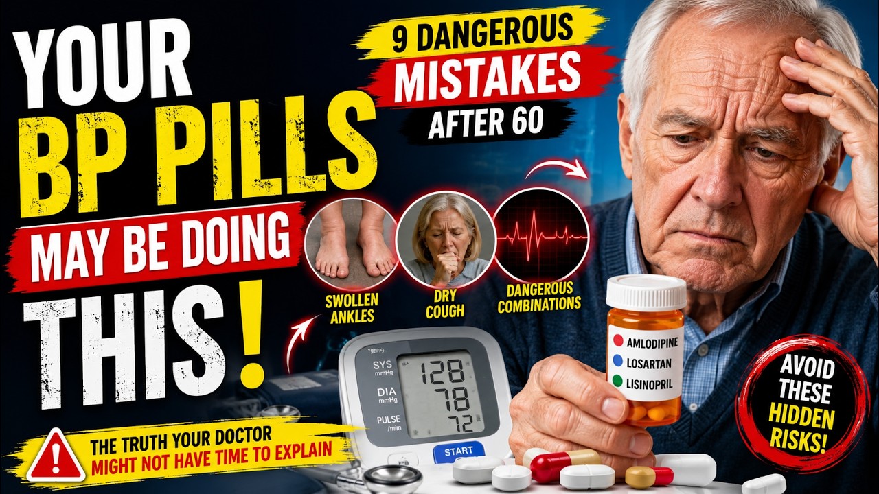 Blood Pressure Pills: 9 Dangerous Mistakes After 60 - YouTube