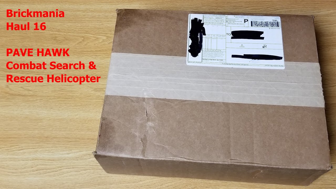 Brickmania Haul 16, PAVE HAWK™ - Combat Search & Rescue Helicopter ...